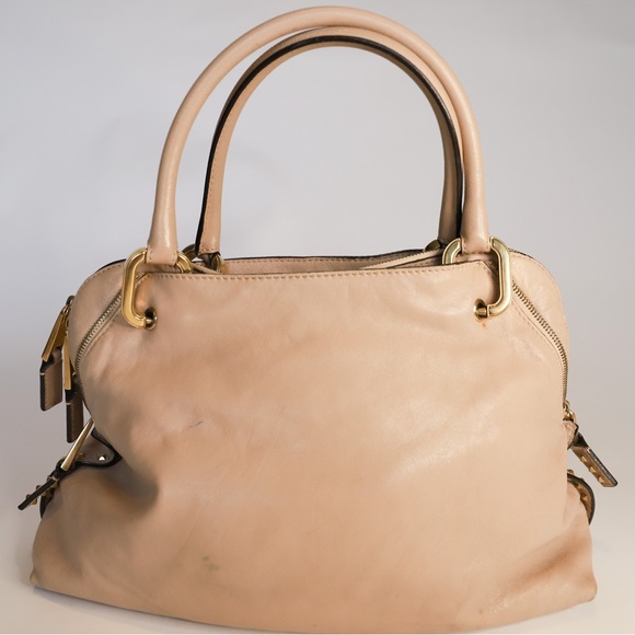 Marc Jacobs | Bags | Vintage Marc Jacobs Leather Padlock Shoulder Tote ...